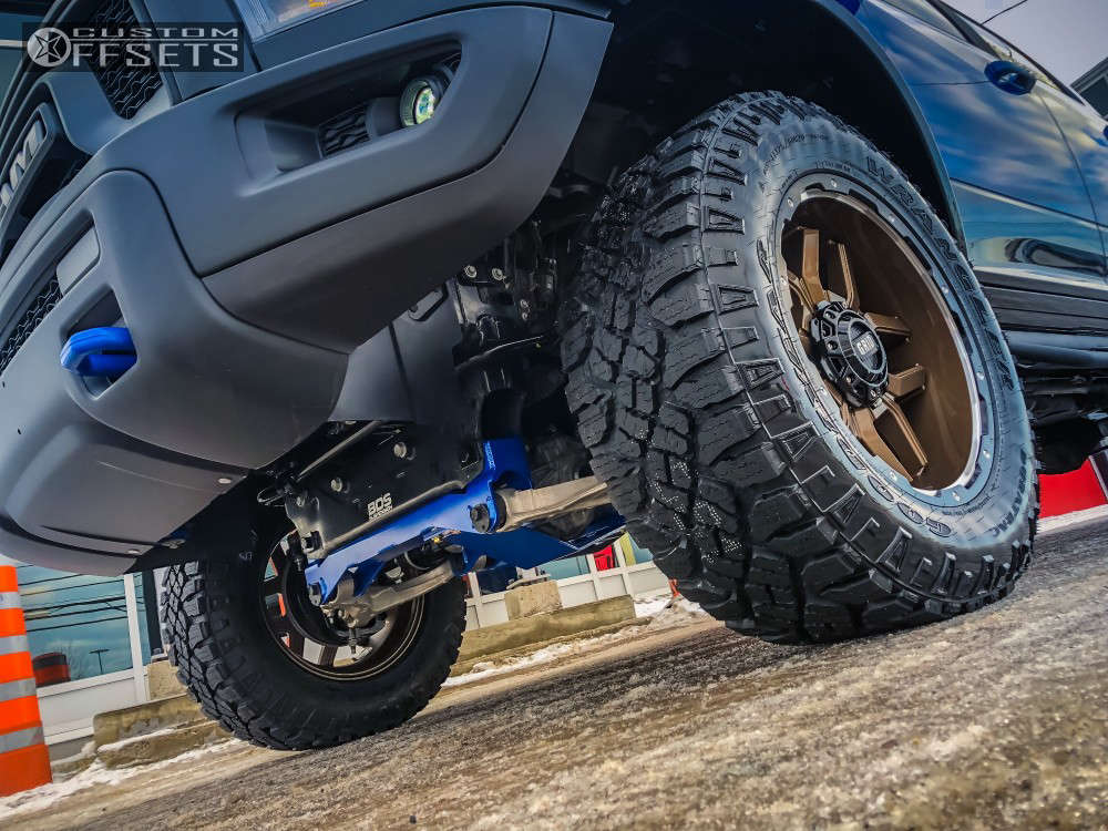 2018 Ram 1500 with 20x10 -24 Grid GD07 and 325/60R20 Goodyear Wrangler ...