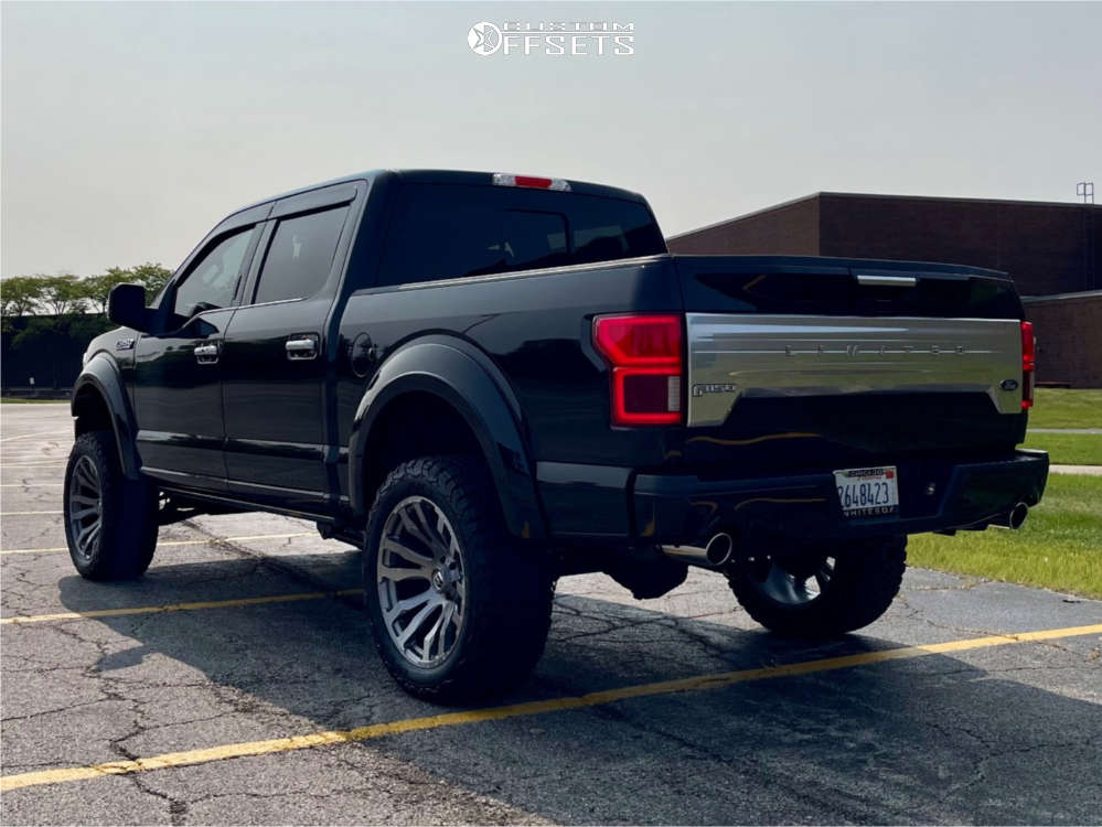 2019 Ford F-150 with 22x10 -18 Fuel Blitz and 35/12.5R22 BFGoodrich All ...