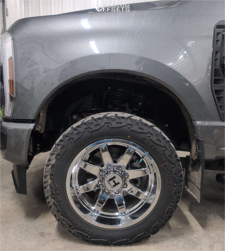 2024 Ford F-250 Super Duty with 20x10 -19 Hostile Alpha and 33/12.5R20 ...