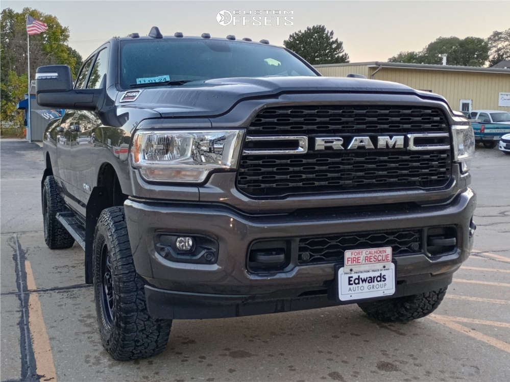 2024 Ram 2500 with 18x9 18 Gear Off-Road Glock and 295/70R18 Falken WildPeak AT3W and Suspension ...