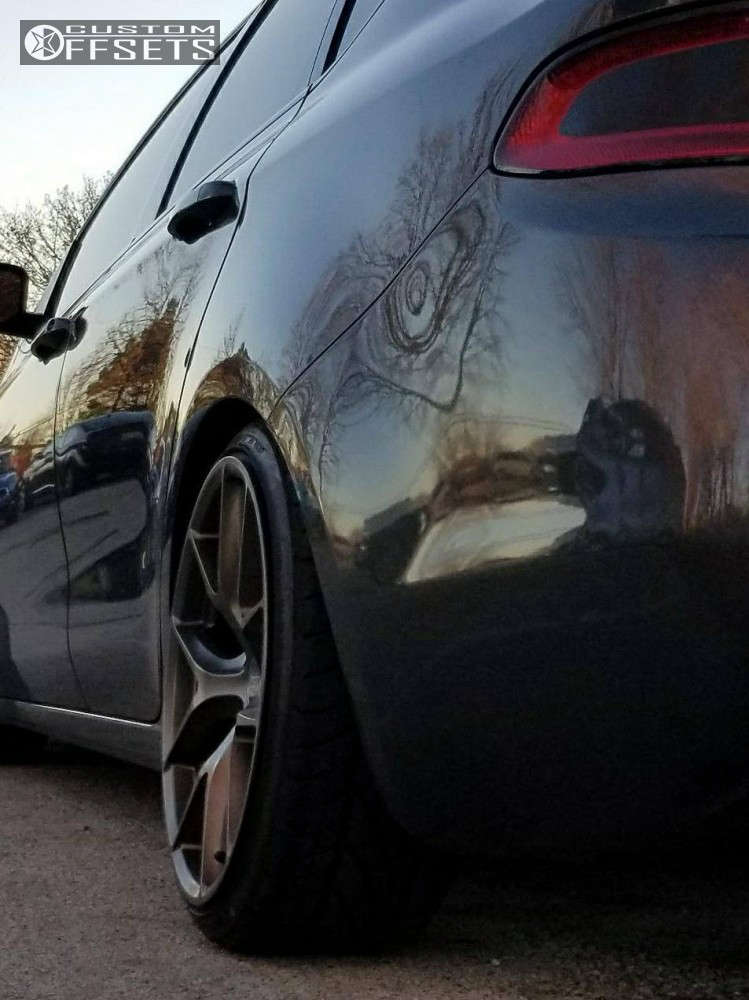 2016 Dodge Dart with 18x9 30 ESR Rf2 and 215/35R18 Nitto Neo Gen and ...