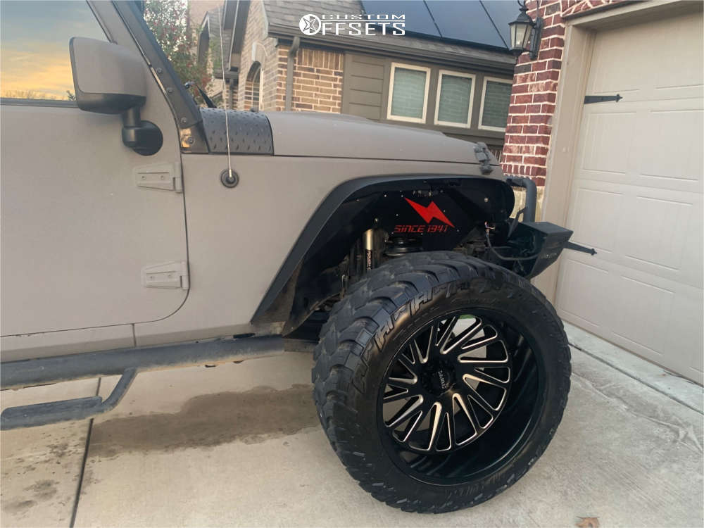 2015 Jeep Wrangler with 24x14 -72 Tuff T2a and 38/15.5R24 AMP Mud ...