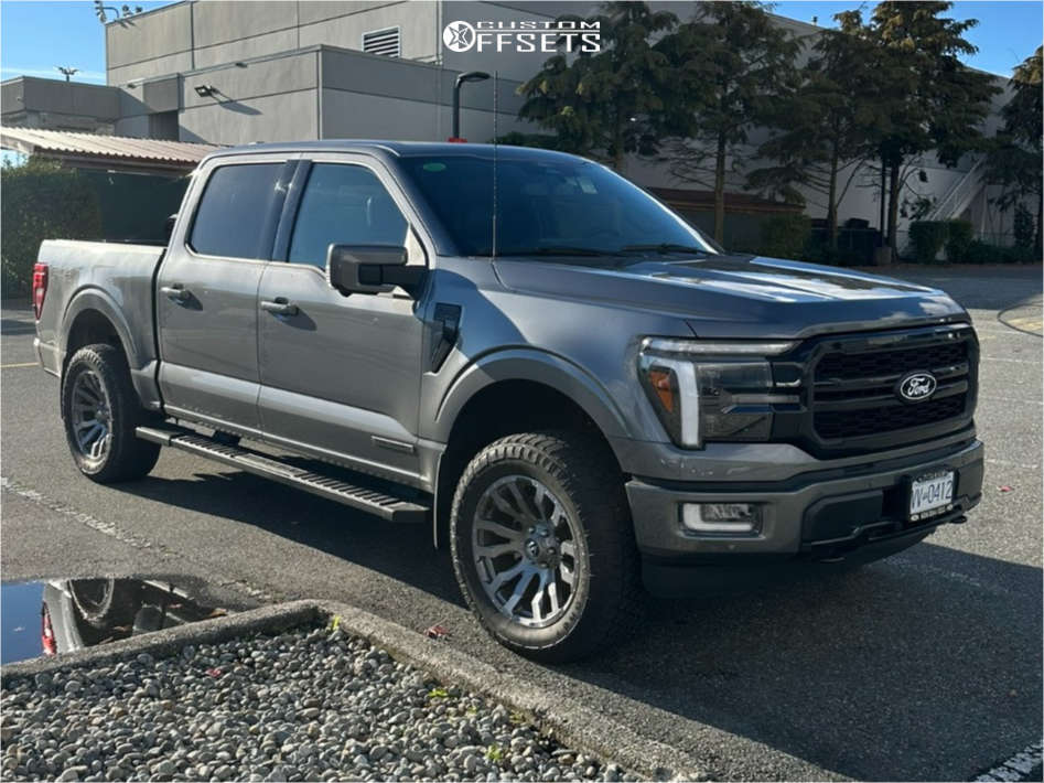 2024 Ford F-150 with 20x9 1 Fuel Blitz and 285/60R20 Firestone ...