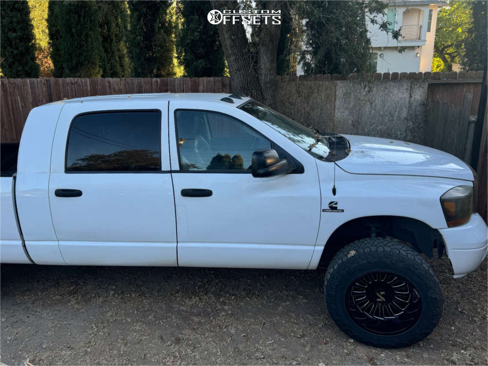 2006 Dodge Ram 3500 with 20x12 -51 ARKON OFF-ROAD Alexander and 35/12 ...