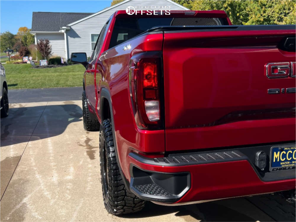 2024 GMC Sierra 1500 with 20x9 0 Lock Offroad Wheels Krawler and 33/12 ...