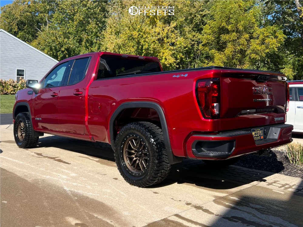 2024 GMC Sierra 1500 with 20x9 0 Lock Offroad Wheels Krawler and 33/12 ...