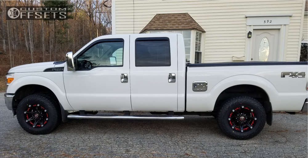 2013 Ford F-250 Super Duty with 18x9 12 Ballistic Jester and 275/70R18 ...