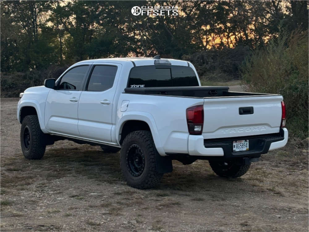 2019 Toyota Tacoma with 16x8 0 Vision Manx and 265/75R16 BFGoodrich All ...