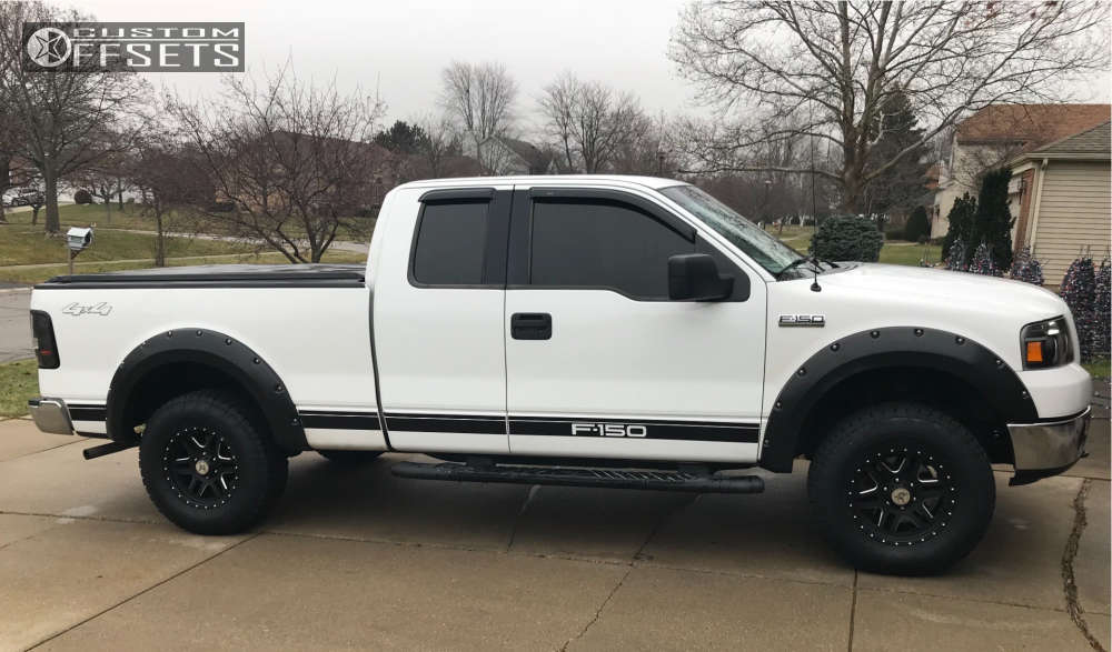 2006 Ford F-150 with 17x9 18 American Outlaw Marshal and 285/70R17 ...