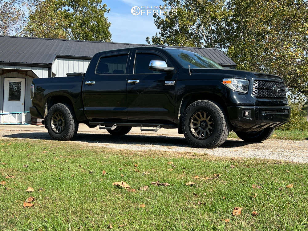 2018 Toyota Tundra with 18x9 25 Icon Alloys Compression and 275/70R18 ...