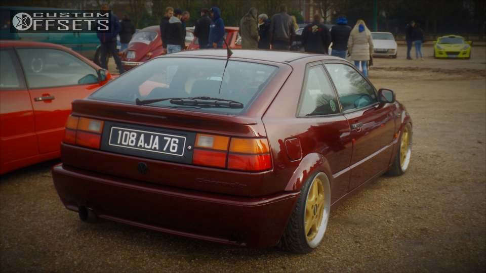 1992 Volkswagen Corrado with 17x8 40 BBS and 185/35R17 Nankang NS-20 ...