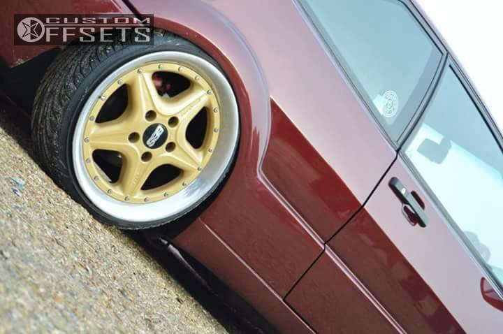 1992 Volkswagen Corrado with 17x8 40 BBS and 185/35R17 Nankang NS-20 ...