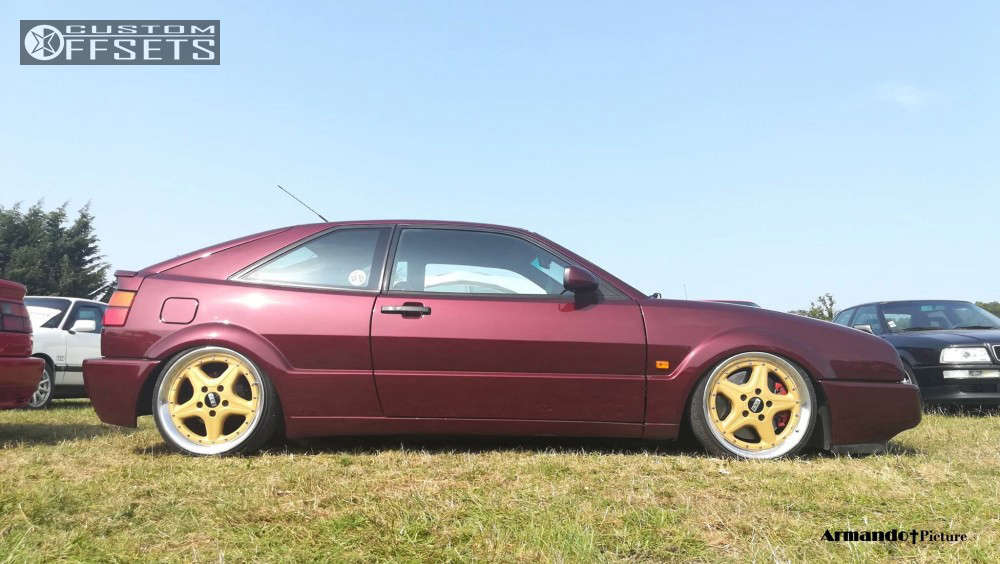 1992 Volkswagen Corrado with 17x8 40 BBS and 185/35R17 Nankang NS-20 ...