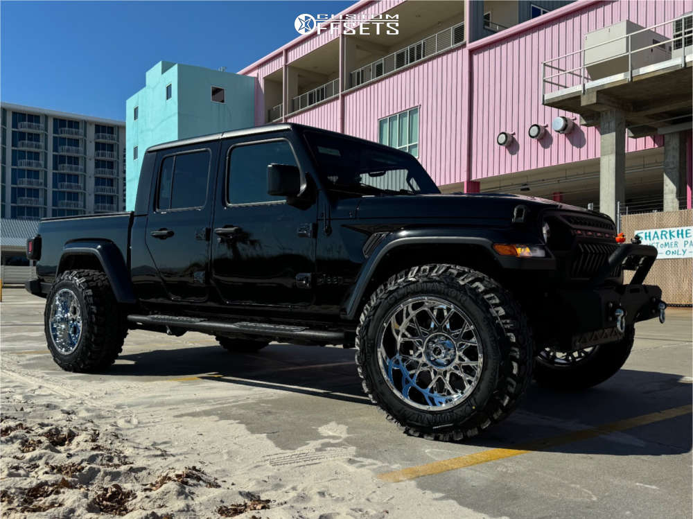 2022 Jeep Gladiator with 20x12 -51 Vision Rocker and 35/12.5R20 ...