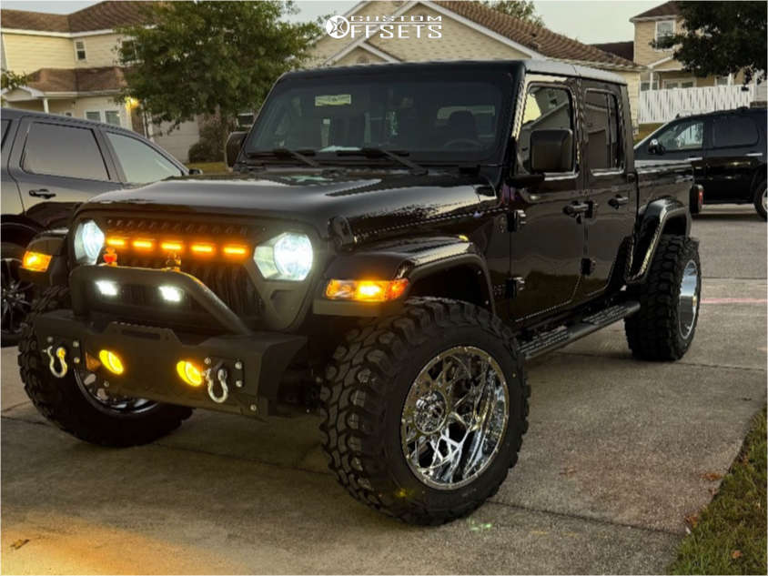 2022 Jeep Gladiator with 20x12 -51 Vision Rocker and 35/12.5R20 ...