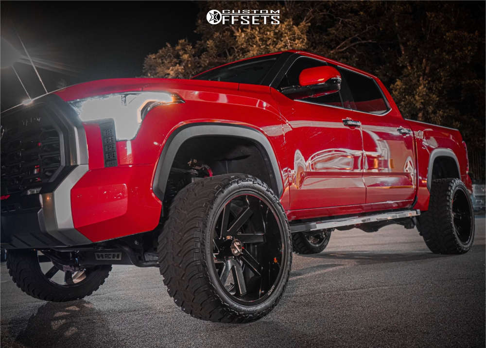 2022 Toyota Tundra with 24x12 -51 ARKON OFF-ROAD Lincoln and 35/13.5R24 ...