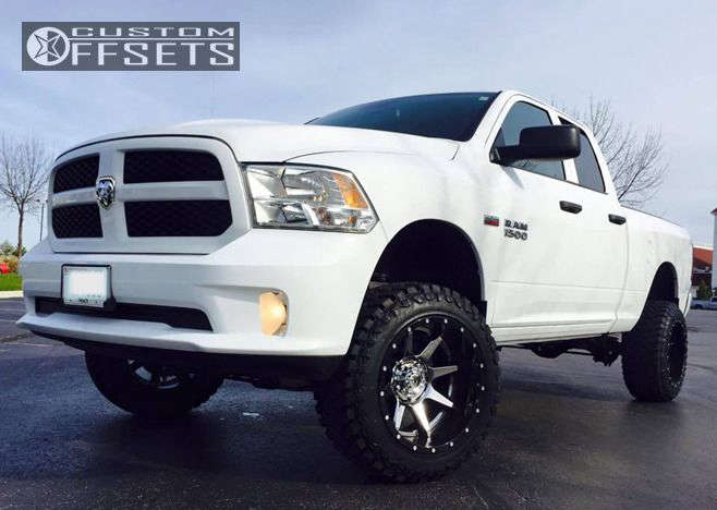 2015 Ram 1500 with 20x12 -44 Fuel Rampage and 33/12.5R20 Atturo Trail ...