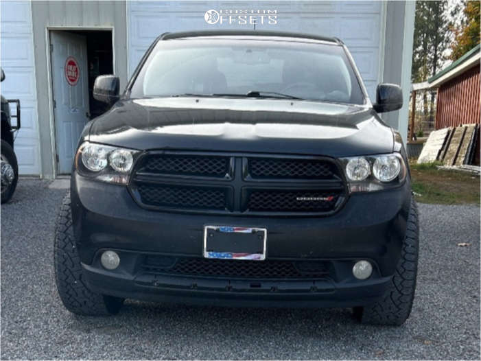 2013 Dodge Durango with 18x10 -19 Alloy Ion Style 134 and 33/12.5R18 ...