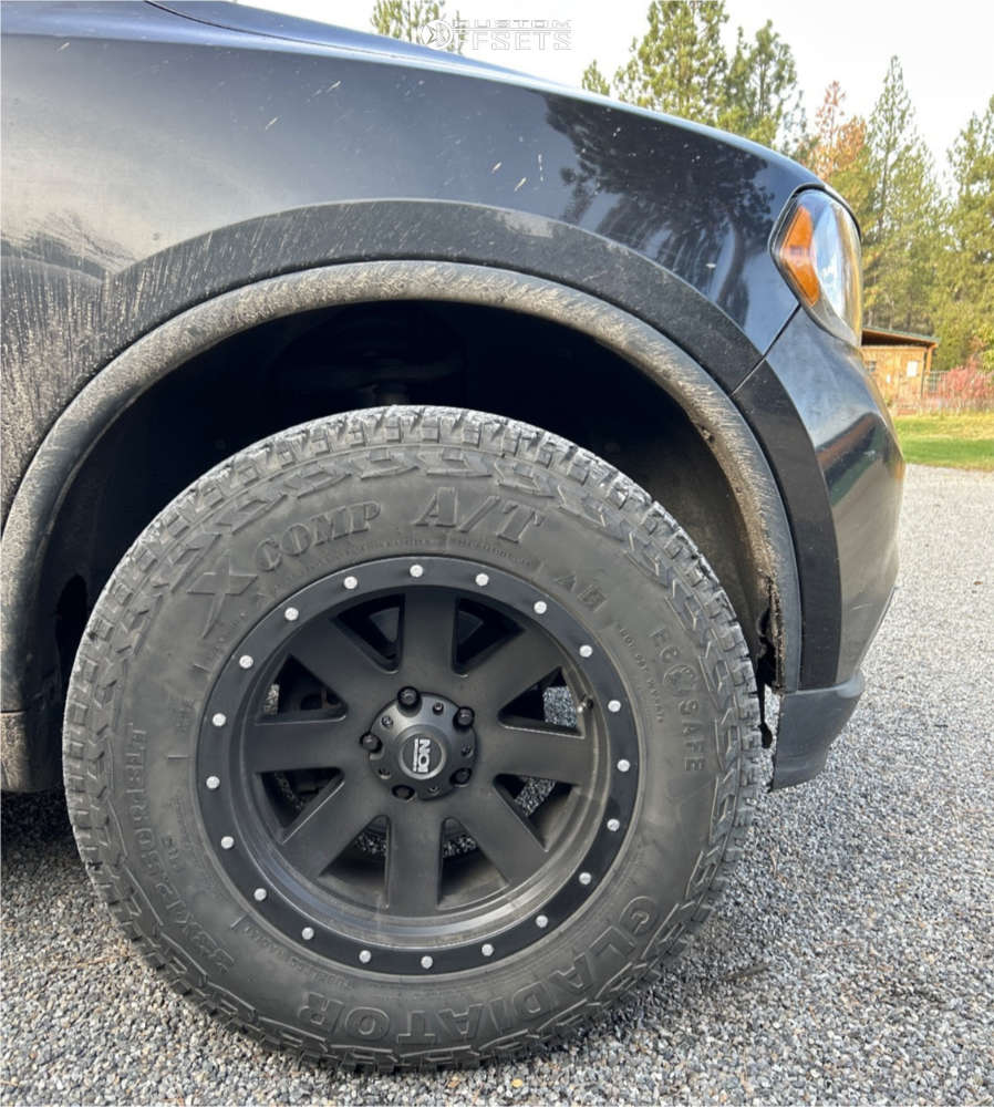 2013 Dodge Durango with 18x10 -19 Alloy Ion Style 134 and 33/12.5R18 ...