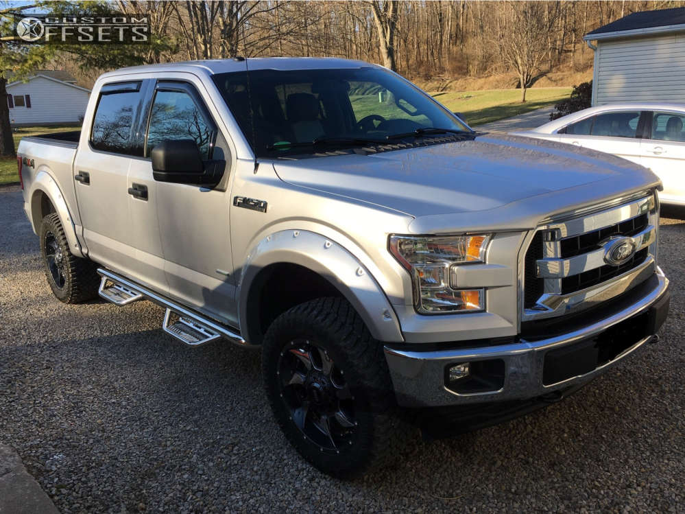 2017 Ford F-150 with 20x9 15 Grid GD01 and 33/12.5R20 Atturo Trail ...