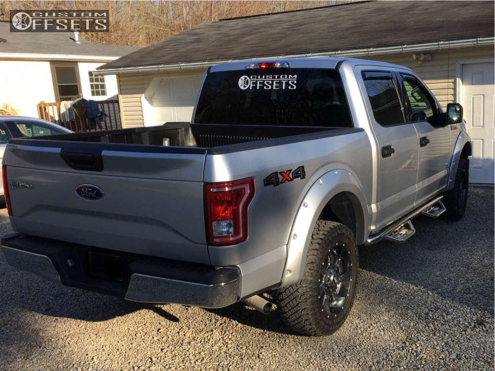 2017 Ford F-150 with 20x9 15 Grid GD01 and 33/12.5R20 Atturo Trail ...