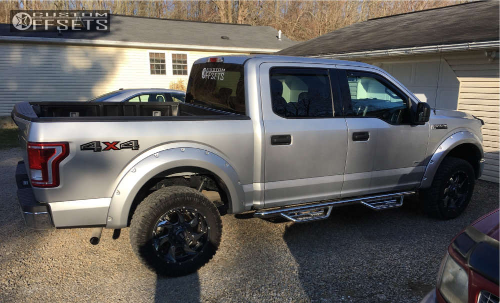 2017 Ford F-150 with 20x9 15 Grid GD01 and 33/12.5R20 Atturo Trail ...