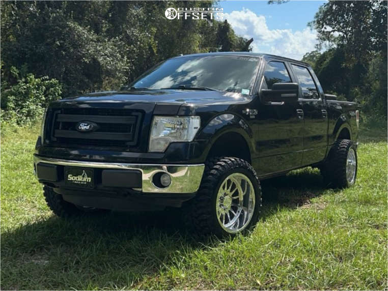2013 Ford F-150 with 20x12 -51 ARKON FORGED Torx and 35/12.5R20 TIS Tt1 ...