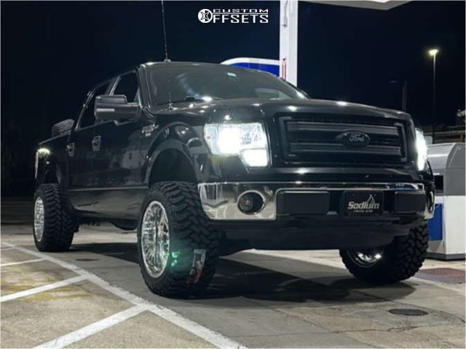 2013 Ford F-150 with 20x12 -51 ARKON FORGED Torx and 35/12.5R20 TIS Tt1 ...