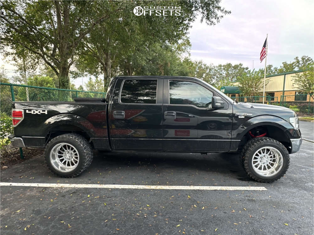 2013 Ford F-150 with 20x12 -51 ARKON FORGED Torx and 35/12.5R20 TIS Tt1 ...