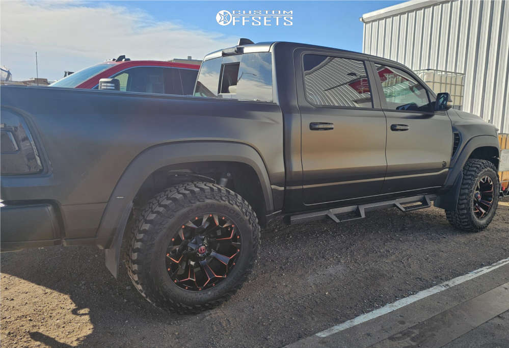 2024 Ram 1500 with 22x12 -44 Fuel Assault and 37/12.5R22 Mickey ...