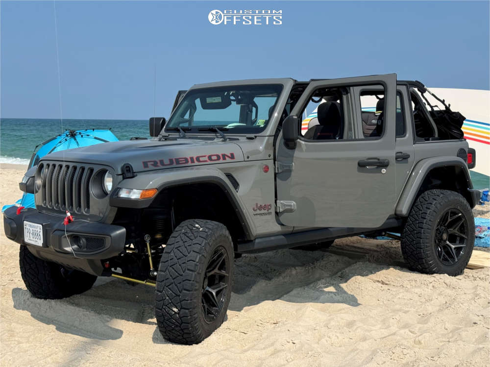 2021 Jeep Wrangler with 20x10 -18 4Play 4p06 and 295/65R20 Nitto Ridge ...