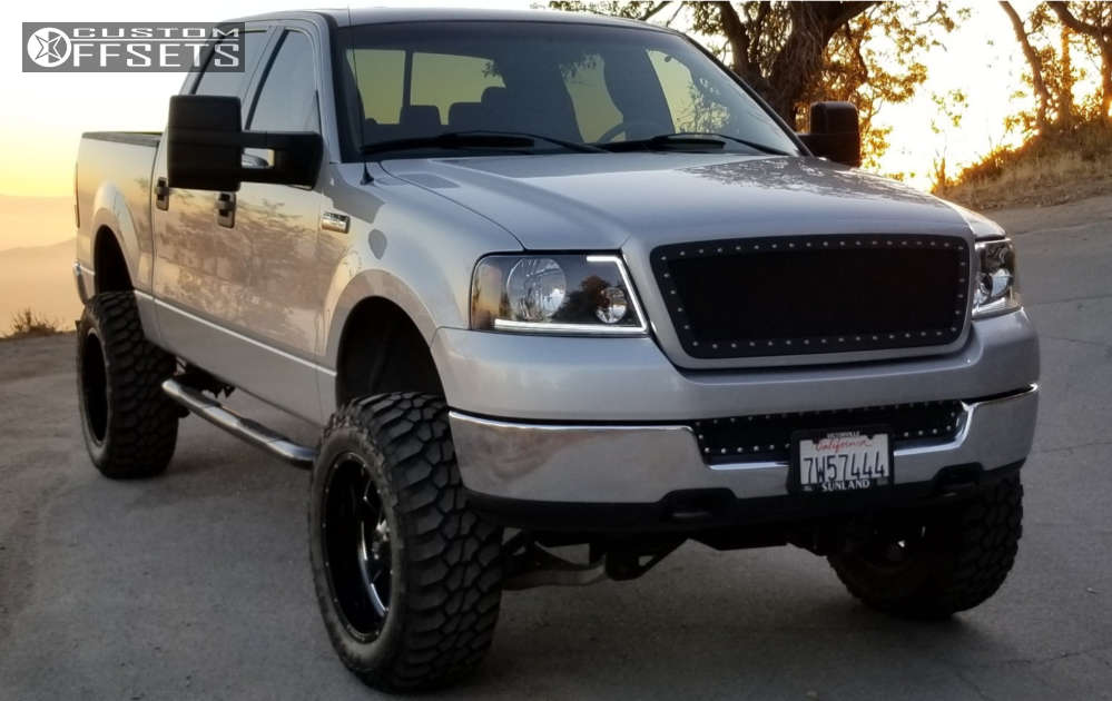 2005 Ford F-150 with 20x10 -25 Vision Arc and 35/12.5R20 Firestone ...