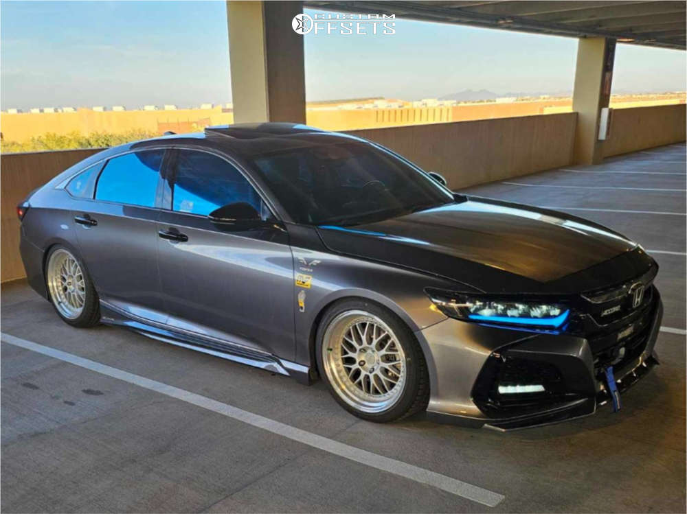 2019 Honda Accord with 19x9.5 35 ESR SR01 and 245/40R19 Kenda Klever HP ...