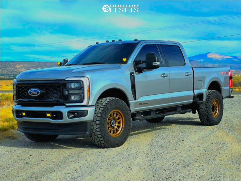 2024 Ford F-350 Super Duty with 18x9 12 Method Mr323 and 37/13.5R18 ...