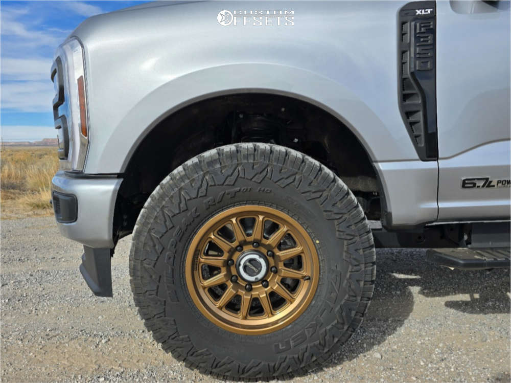 2024 Ford F-350 Super Duty with 18x9 12 Method Mr323 and 37/13.5R18 ...