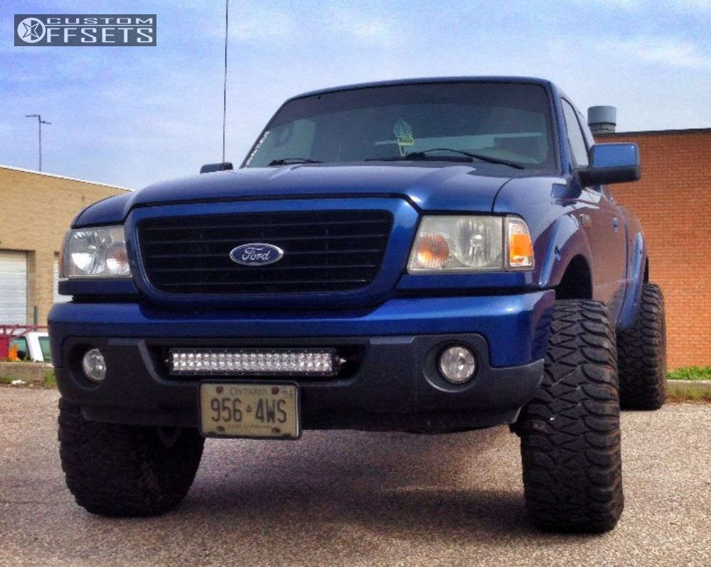 2009 Ford Ranger with 15x10 -47 Pro Comp Series 69 and 33/12.5R15 ...