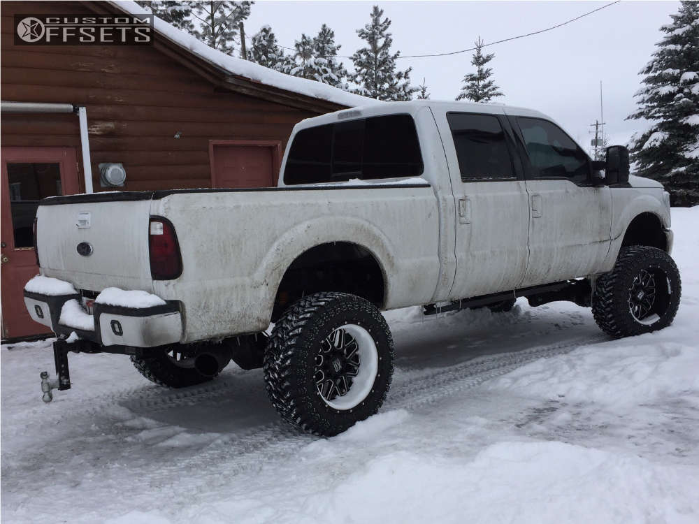 2012 Ford F-350 Super Duty with 22x12 -44 XD Xd820 and 37/13.5R22 ...
