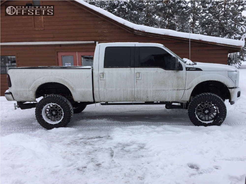 2012 Ford F-350 Super Duty with 22x12 -44 XD Xd820 and 37/13.5R22 ...