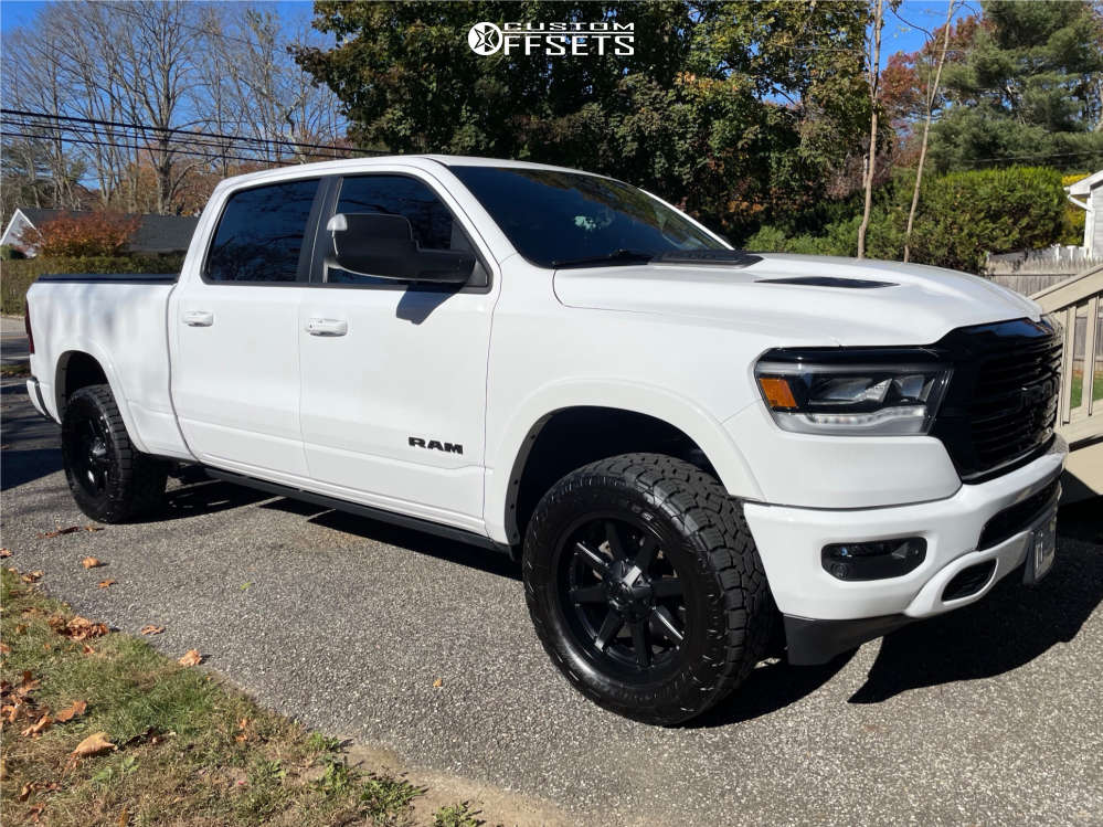 2021 Ram 1500 with 20x9 1 Fuel Maverick and 295/55R20 Toyo Tires Open ...