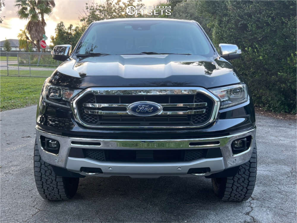 2019 Ford Ranger with 20x9 1 Fuel Titan and 275/55R20 Toyo Tires Open ...