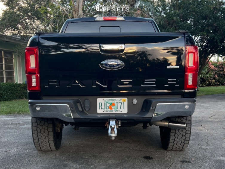 2019 Ford Ranger with 20x9 1 Fuel Titan and 275/55R20 Toyo Tires Open ...