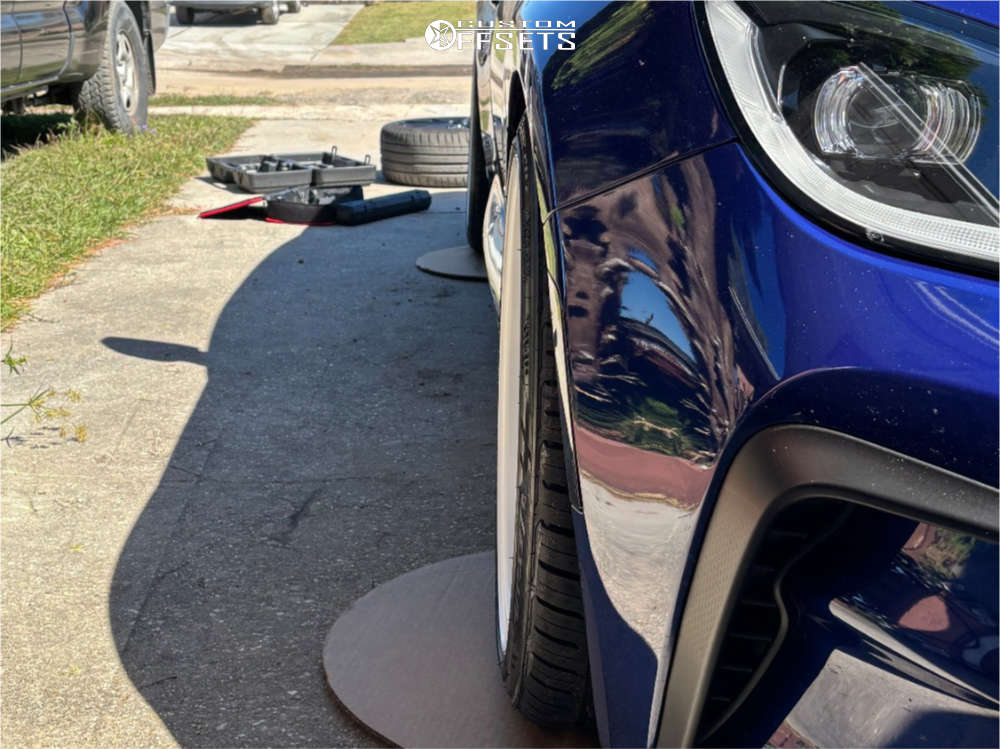 2024 Toyota GR86 with 18x8.5 35 AVID1 AV42 and 225/40R18 Lexani Lxuhp ...