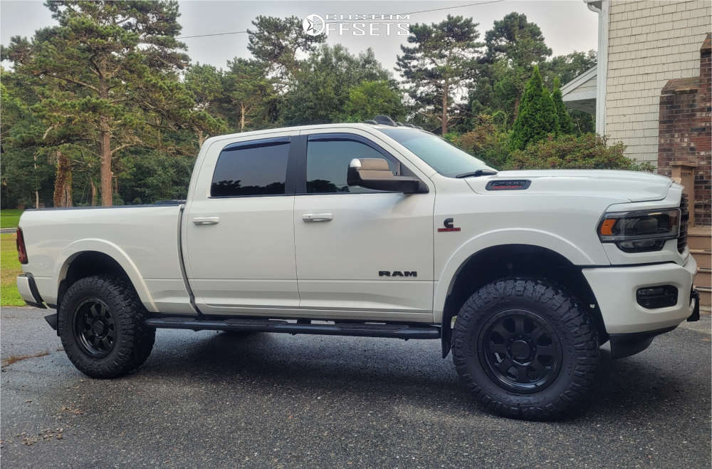 2019 Ram 2500 with 20x9 0 Raceline Avenger 2.0 and 37/12.5R20 Nitto Ridge Grappler and ...