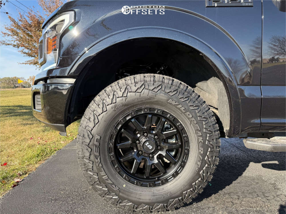 2019 Ford F-150 with 17x9 12 G-FX Tr-26 and 285/75R17 Falken Wildpeak ...