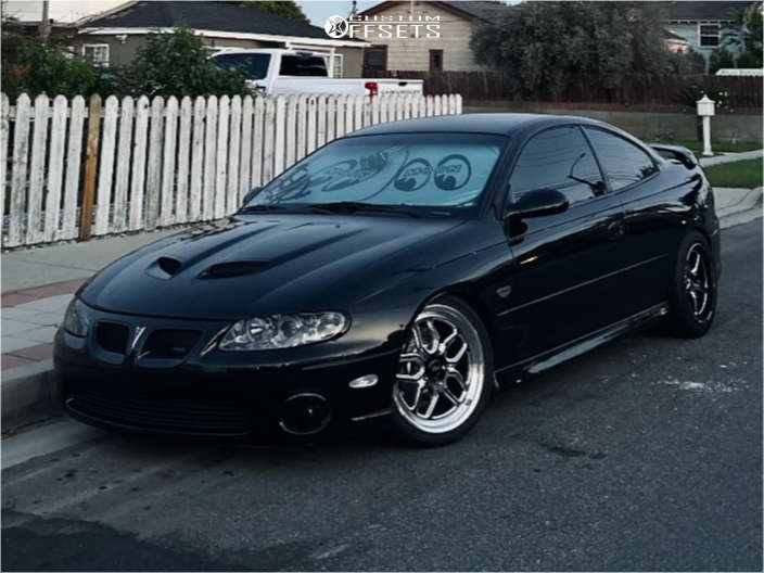 2006 Pontiac GTO with 18x8 0 Weld Racing Laguna and 235/35R18 Hankook ...