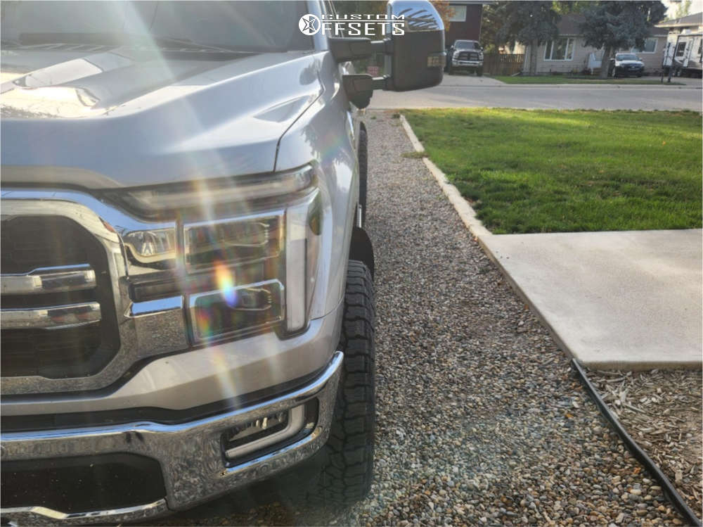 2024 Ford F-150 with 20x10 -18 Fuel Warrior and 285/60R20 Falken ...