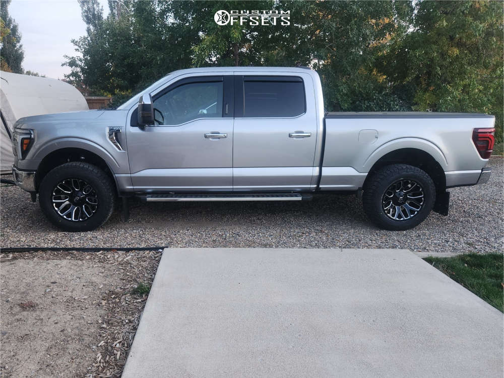 2024 Ford F-150 with 20x10 -18 Fuel Warrior and 285/60R20 Falken ...