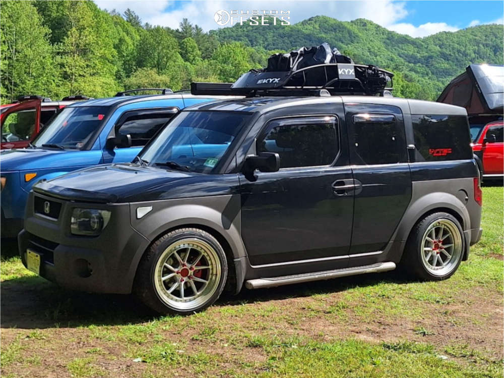 2003 Honda Element with 19x9.5 30 Aodhan Ds08 and 245/40R19 Arroyo ...