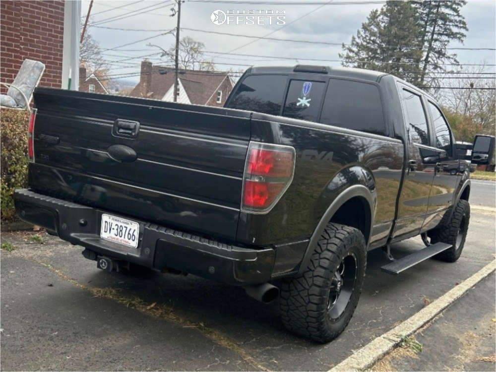 2014 Ford F-150 with 18x9 -12 Fuel Revolver and 33/12.5R18 Nitto Ridge ...