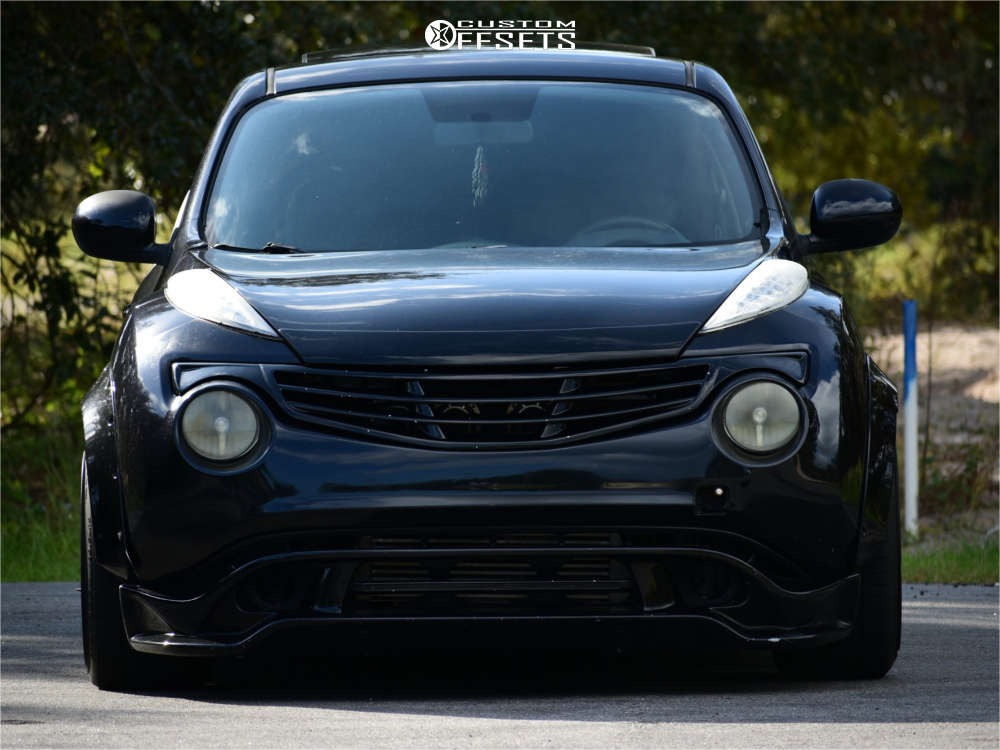 2012 Nissan Juke with 18x10.5 22 Varrstoen Es8 and 245/40R18 Sumitomo ...